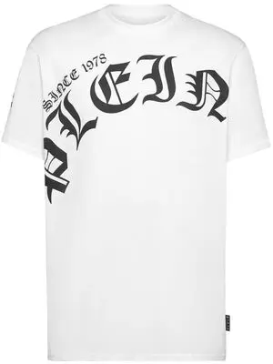 Philipp Plein Logo-print Cotton T-shirt - White