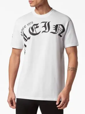 Philipp Plein Logo-print Cotton T-shirt - White