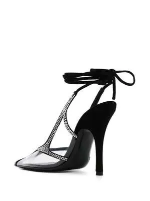 Attico Venus 100mm Embellished Pumps