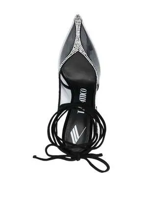Attico Venus 100mm Embellished Pumps