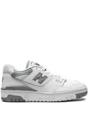 NEW BALANCE 550 Leather Sneakers - Grey