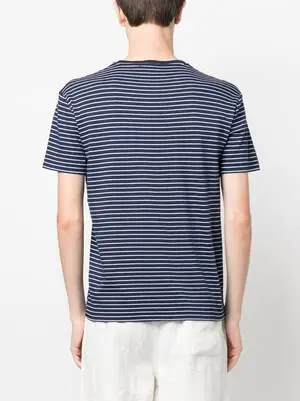 Polo Ralph Lauren Striped Cotton T-shirt - Blue