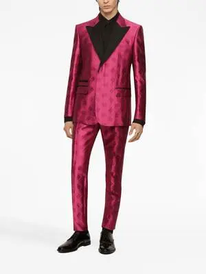 Dolce & Gabbana Jacquard Single-breasted Tuxedo