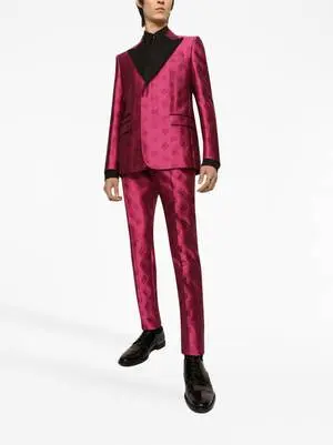 Dolce & Gabbana Jacquard Single-breasted Tuxedo