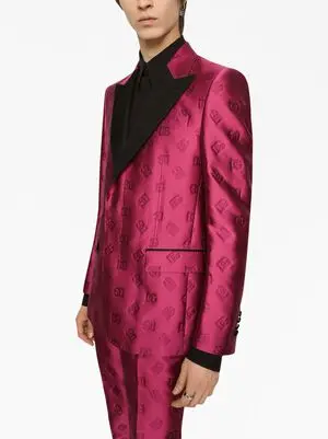 Dolce & Gabbana Jacquard Single-breasted Tuxedo
