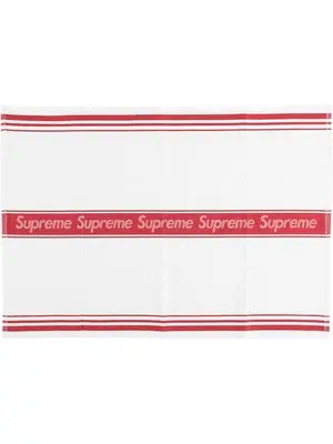 Supreme Set Of 3 Dish Towels - White