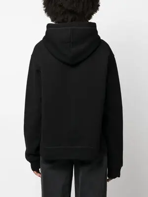 Dsquared2 Logo-print Drawstring Cotton Hoodie