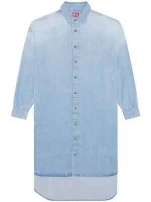 DIESEL® De-davis-l Denim Shirt Dress