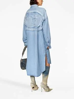 DIESEL® De-davis-l Denim Shirt Dress