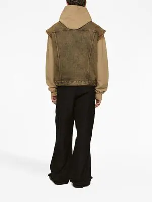 Dolce & Gabbana Overdyed Denim Gilet
