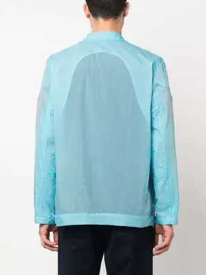 POST ARCHIVE FACTION Semi-sheer Notched-lapels Jacket
