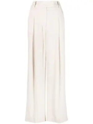 BY MALENE BIRGER High-waisted Palazzo Pants - Neutrals
