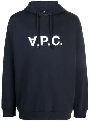 A.p.c. Trimmed Sweatshirts Hoodies For Men