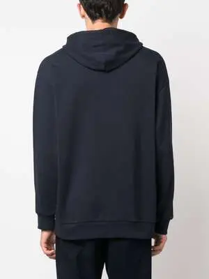 A.p.c. Milo Logo-print Organic-cotton Hoodie