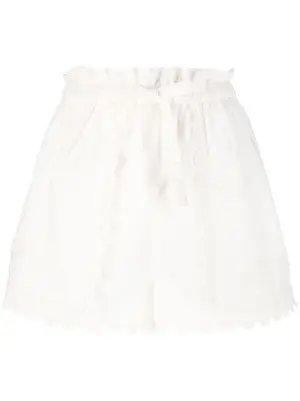 Ulla Johnson Nellie Embroidered Shorts