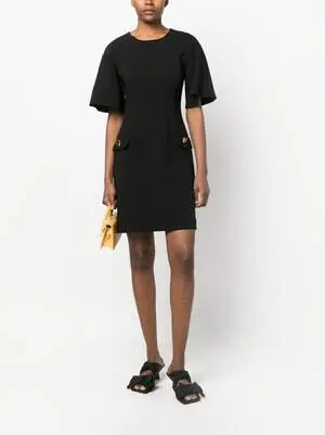 Moschino Fitted Short Sleeve Dress