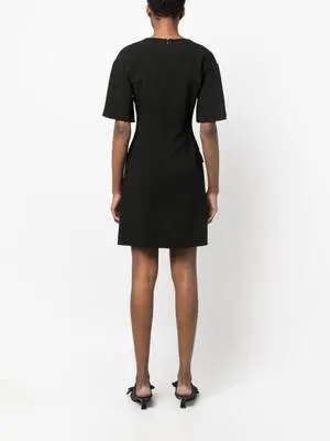 Moschino Fitted Short Sleeve Dress
