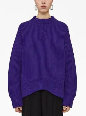 JIL SANDER Knitted Wool Jumper