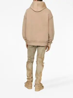 Dolce & Gabbana Logo-patch Long-sleeved Hoodie
