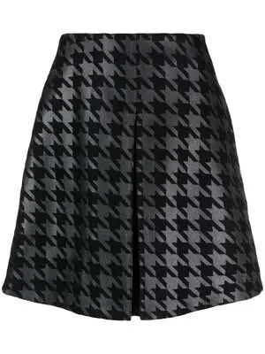 Moncler X Frgmt Houndstooth Miniskirt