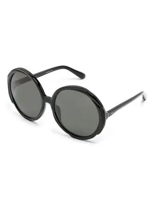 Linda Farrow Otavia Oversize Frame Sunglasses
