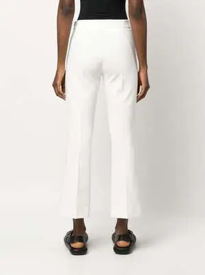 CALLAS MILANO Lola High-waisted Flared Trousers - White