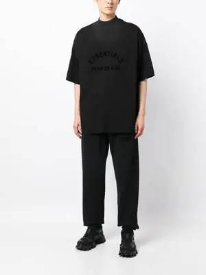 Fear Of God Logo-print Drop-shoulder T-shirt