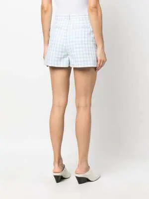 Red Valentino Gingham-check Mini Skort