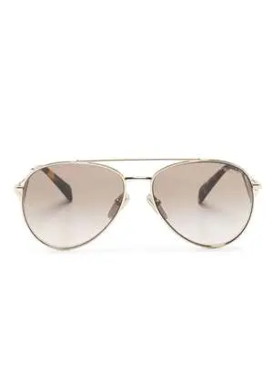 Prada Pilot-frame Sunglasses - Gold
