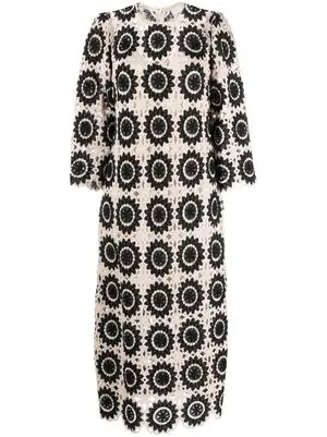 Zimmermann Ginger Crochet Midi Dress