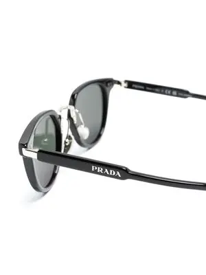 Prada Round-frame Tinted Sunglasses