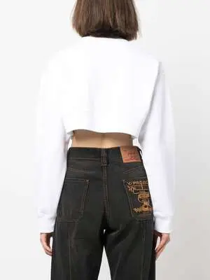 Dsquared2 Logo-print Cropped Sweartshirt