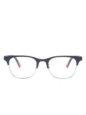 Moncler Rectangular Eyeglasses - Blue