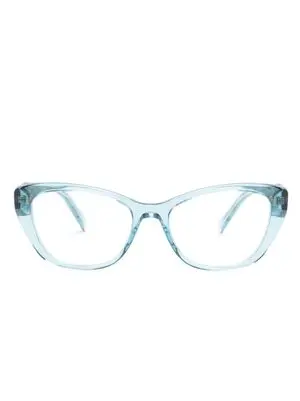 Prada Cat-eye Frame Glasses - Blue
