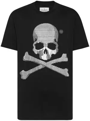 Philipp Plein Skull-print Short-sleeve T-shirt - Black