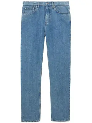 Burberry Straight-leg Denim Jeans - Blue