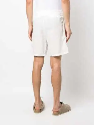 Palm Angels Monogram Linen Track Shorts