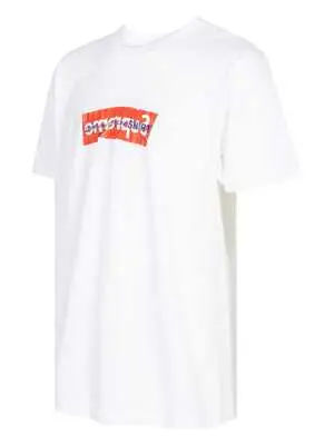 Supreme X Comme Des GarçOns Logo-Print T-Shirt - White | Editorialist