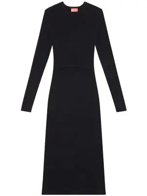 DIESEL® M-pelagos Midi Dress - Black
