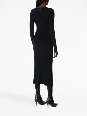DIESEL® M-pelagos Midi Dress - Black