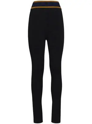 Marni High-waisted Logo-waistband Leggings