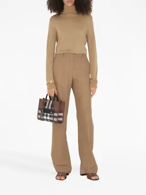 Burberry Mini Freya Tote Bag - Brown