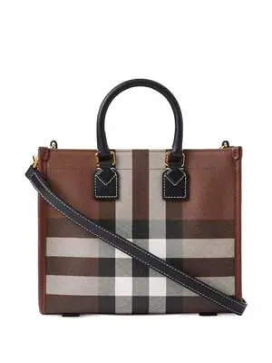 Burberry Mini Freya Tote Bag - Brown