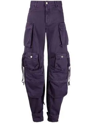 Attico Fern Cotton Cargo Trousers