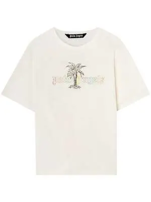 Palm Angels Logo-print Short-sleeve T-shirt