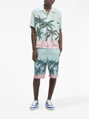 Palm Angels Palms Row Button-up Bowling Shirt