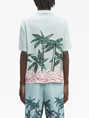 Palm Angels Palms Row Button-up Bowling Shirt
