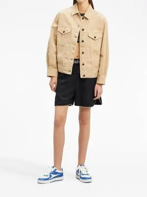 Palm Angels Logo-patch Cotton Boxer Shorts