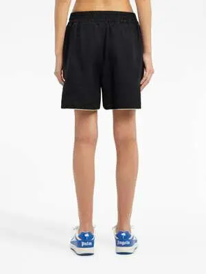 Palm Angels Logo-patch Cotton Boxer Shorts