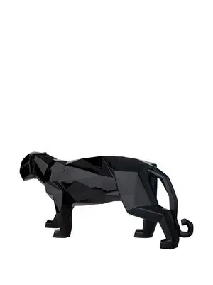 LLADRO Panther Glazed Sculpture - Black